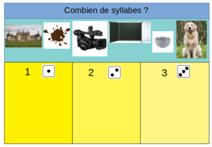 Combien de syllabes ?Jouer et grandir